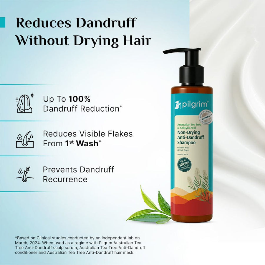 Buy Australian Tea Tree Non-Drying Anti-Dandruff Shampoo Online