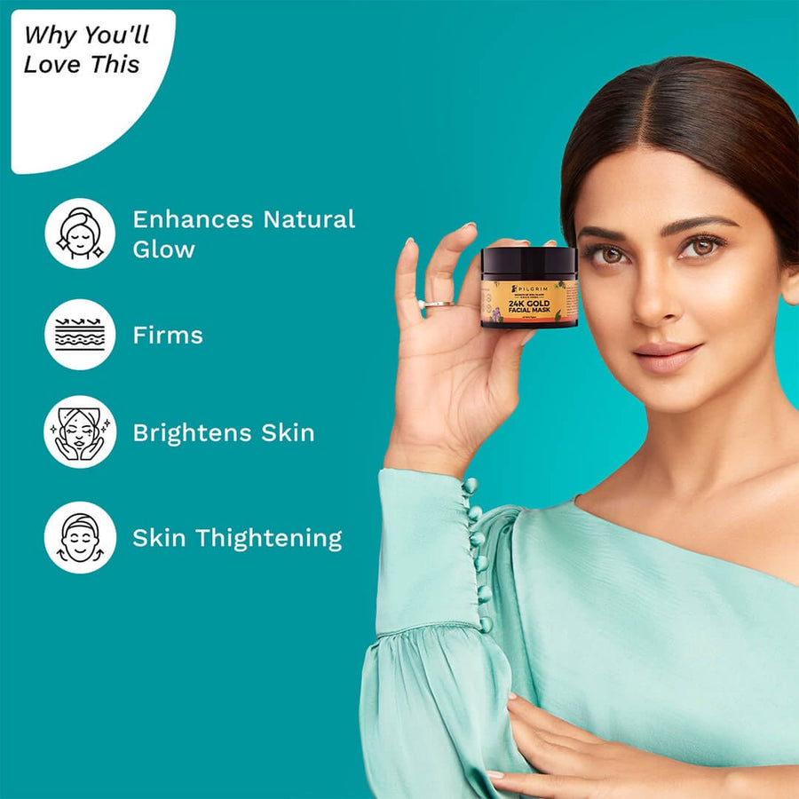 Buy 24K Gold Facial Mask Online