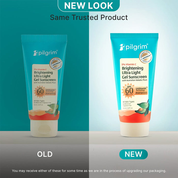 Buy 5% Vitamin C Brightening Ultra Light Gel Sunscreen SPF 60 PA++++ Online