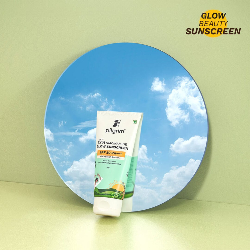 Buy 2% Niacinamide Glow Sunscreen SPF 50 Pa+++ Online