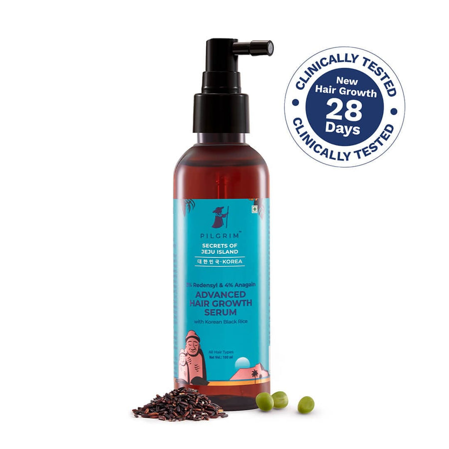 3% Redensyl & 4% Anagain Advanced Hair Growth Serum | Pilgrim Hair ...