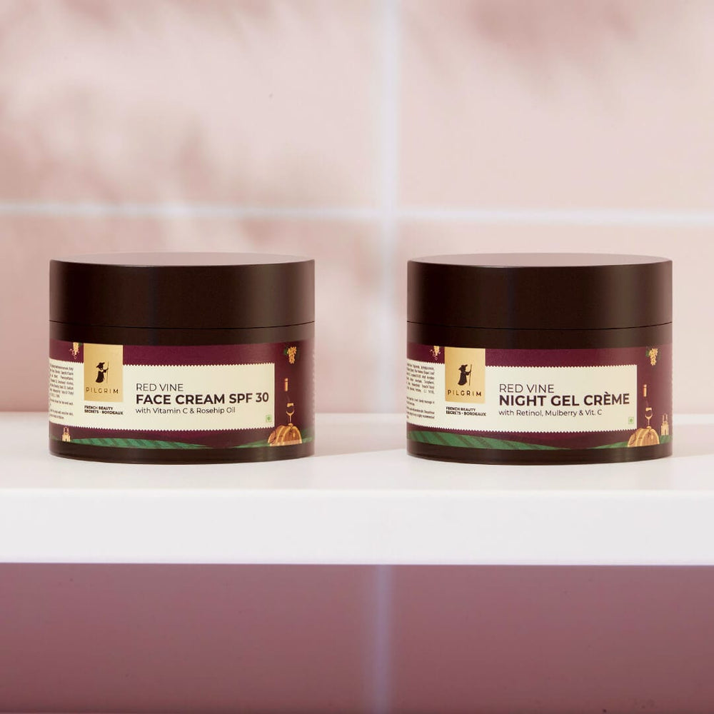 Day/Night Combo With French Red Vine | Vinotherapie Product