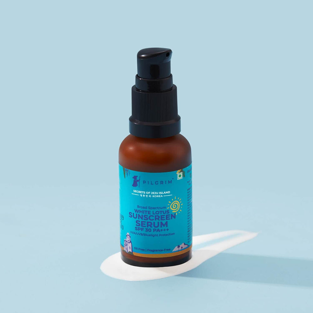 Buy White Lotus Sunscreen Serum SPF 30 PA+++ for Sun Protection