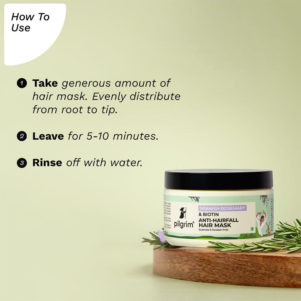 Spanish Rosemary & Biotin Anti-Hairfall Hair Mask | Spanish Rosemary ...