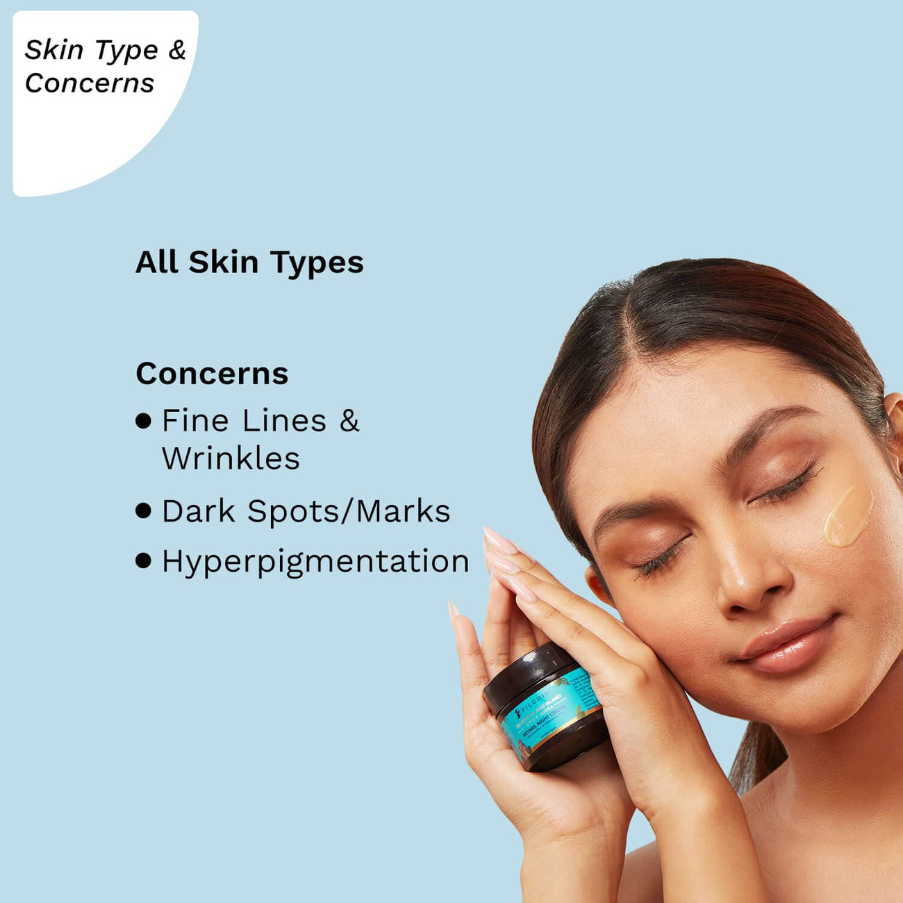 Buy Retinol Night Cream With Vitamin C & Hyaluronic Acid