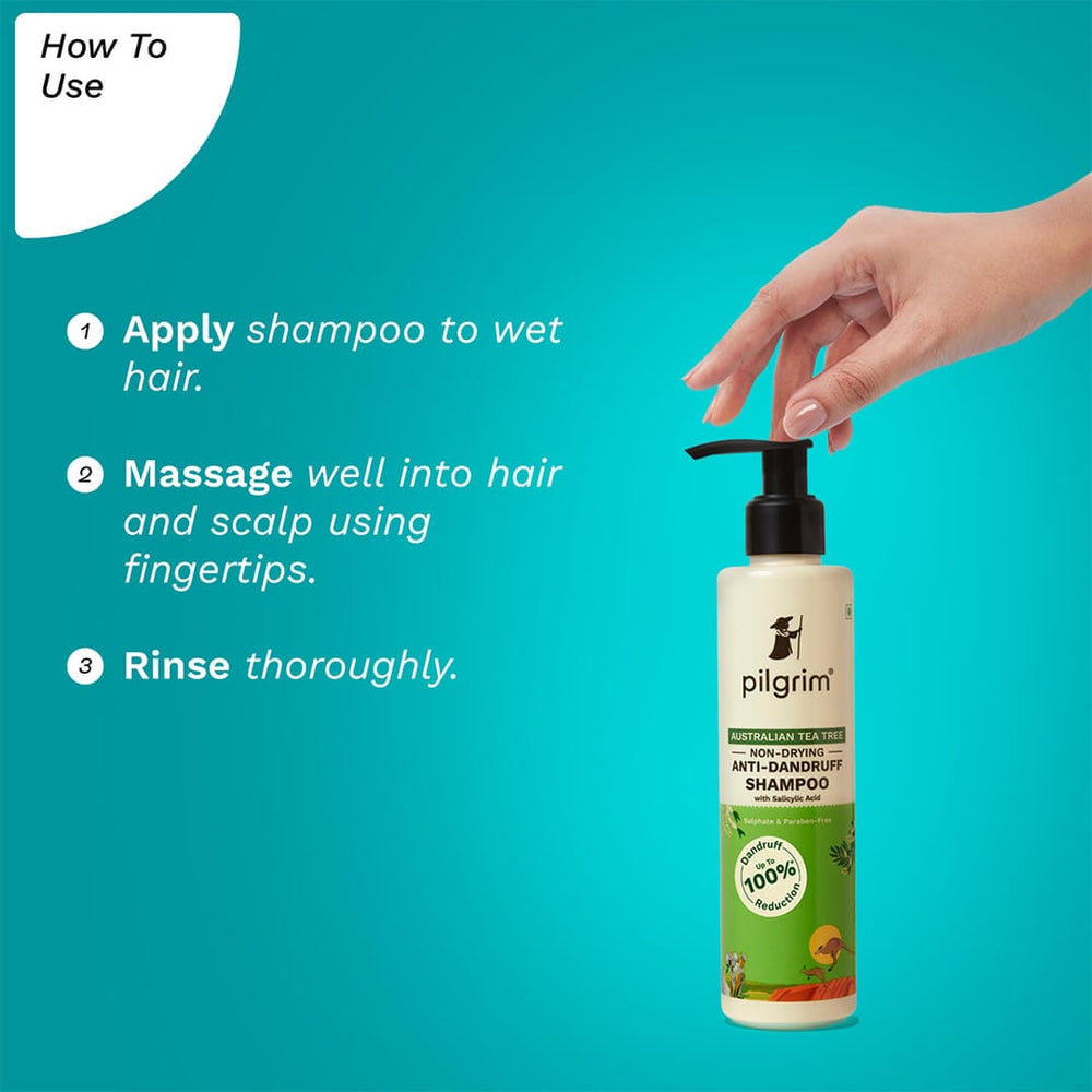 Buy Australian Tea Tree Non-Drying Anti-Dandruff Shampoo Online