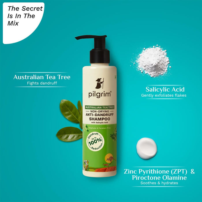 Buy Australian Tea Tree Non-Drying Anti-Dandruff Shampoo Online